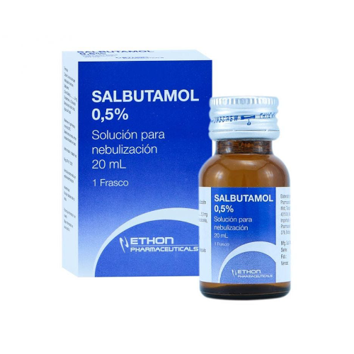 SALBUTAMOL SOLUCION PARA NEBULIZADOR 5MG/ML DE 20 ML - Redfarma - Una Farmacia Online en Chile