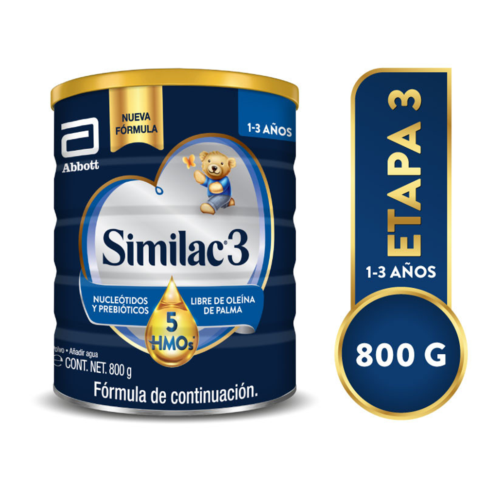 SIMILAC-3 800 GR. - Redfarma - Una Farmacia Online en Chile