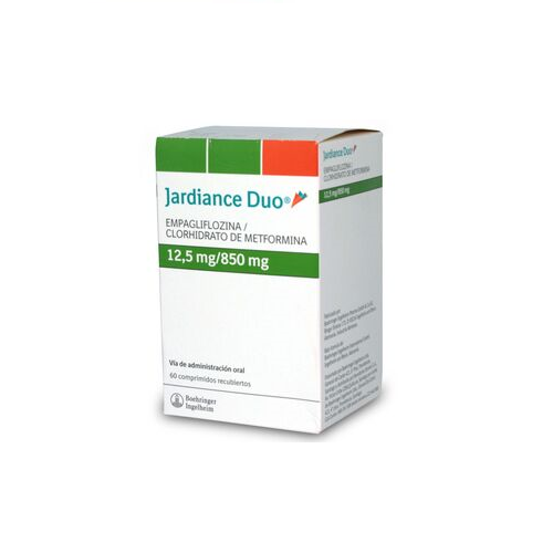 JARDIANCE DUO COMPRIMIDOS RECUBIERTOS 12,5/850MG.60 - Redfarma - Una Farmacia Online en Chile