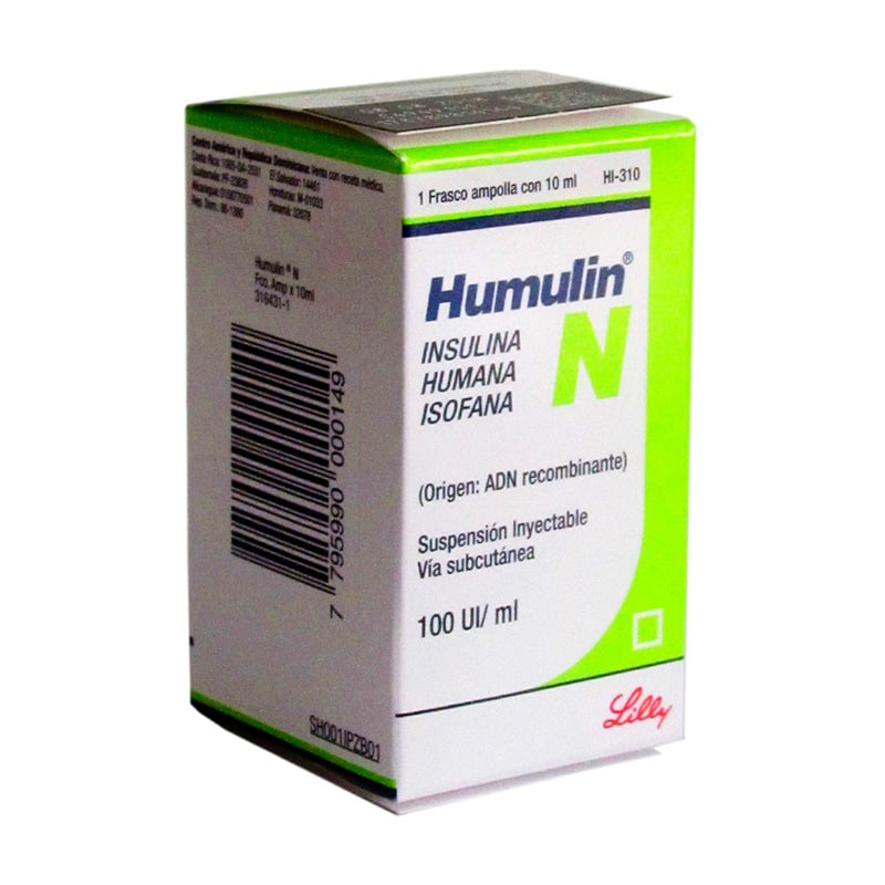 HUMULIN-N 100 UI. / ML. 10 ML. - Redfarma - Una Farmacia Online en Chile